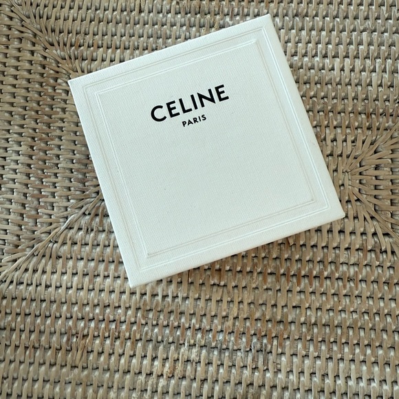 Celine | Jewelry | Celine Triomphe Gold And Silver Chandelier Earrings ...